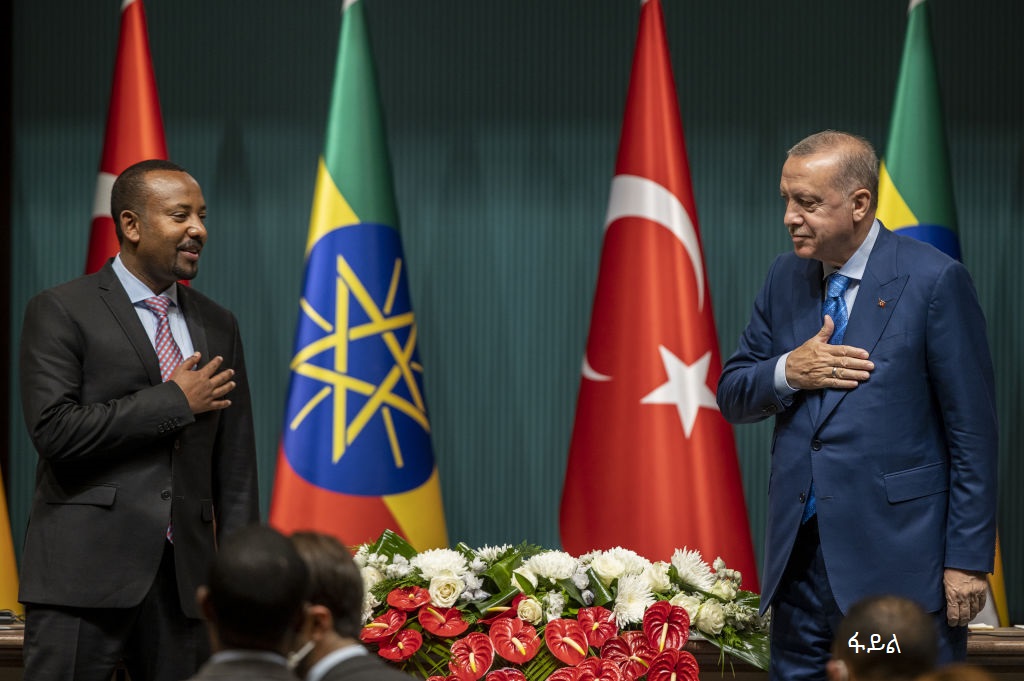أبي أحمد يجري محادثات هاتفية مع الرئيس التركي الراصد الاثيوبي Ethio